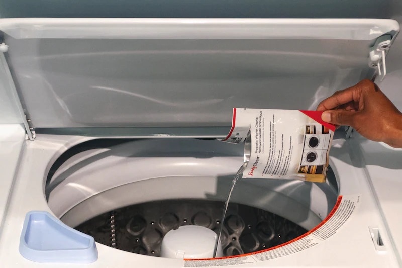 How to use detergent in washing machine Frigidaire Arabia